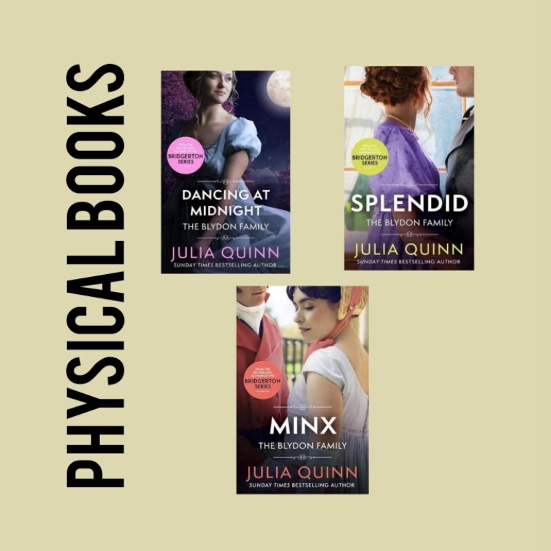 Julia Quinn The Blydon Family:Splendid, Dancing at Midnight, Minx ...