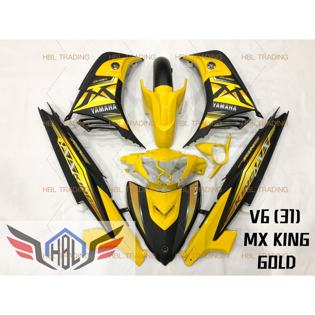 YAMAHA LC135 V6 V7 Body Cover Parts Set Monster Exciter INDO Thai ...