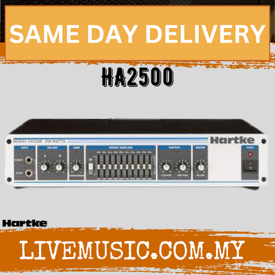 Hartke HA2500 - Bass Guitar Amplifier Head (HA-2500) | Shopee Malaysia