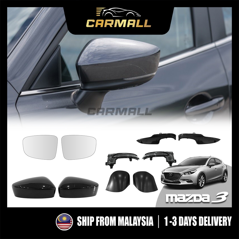 Mazda 3 Axela 2017-2019 Side Mirror Cover Replace Type Signal Mirror ...