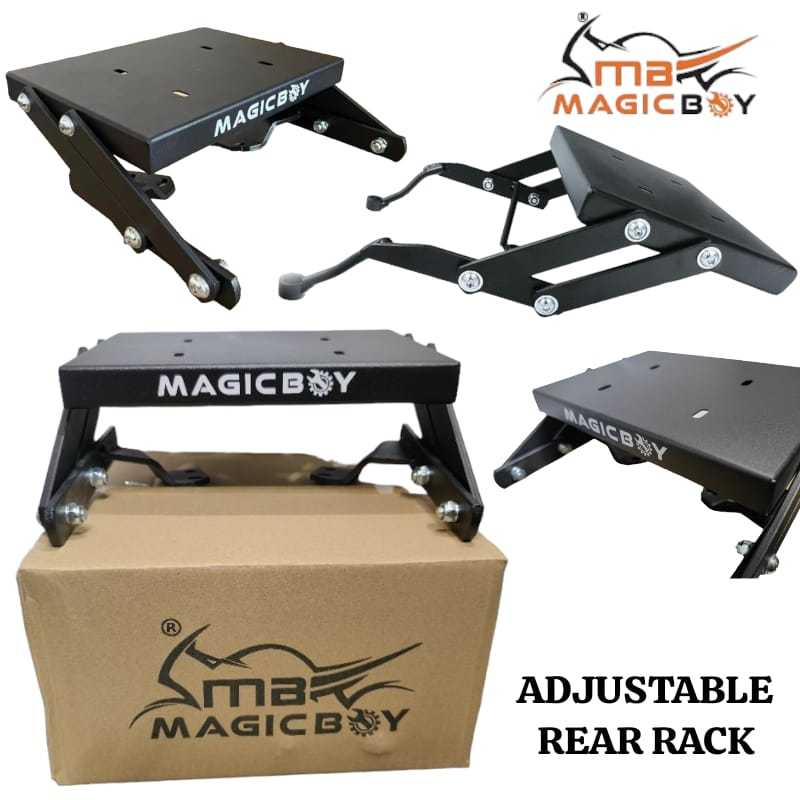 MAGICBOY ADJUSTABLE REAR RACK MONO RACK Y16 Y15ZR RS150 LC135 Y15 LC135 V8 LC135 FI RACK LIPAT ...