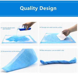 Wee Wee Pad Pet Puppy Training Mat Wee Wee Pad Urine Pat for Cat Dog 5 ...