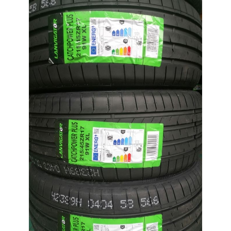 215/45/17 Lanvigator CatchPower Plus Tyre Tayar | Shopee Malaysia