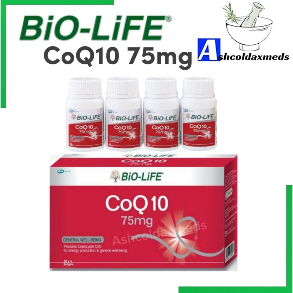 Bio-life CoQ10 75mg 30S/30SX4 | Shopee Malaysia