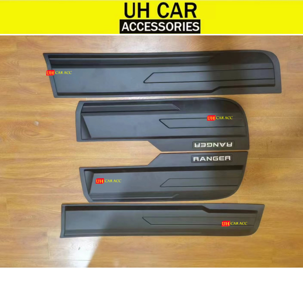 FORD RANGER T9 2022 2023 2024 DOOR SIDE CLADDING PROTECTOR PANEL COVER ...