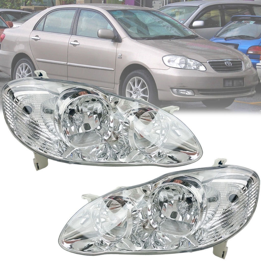 [READY STOCK] Toyota Altis 2001 Head Lamp Head Light Front Headlight ...