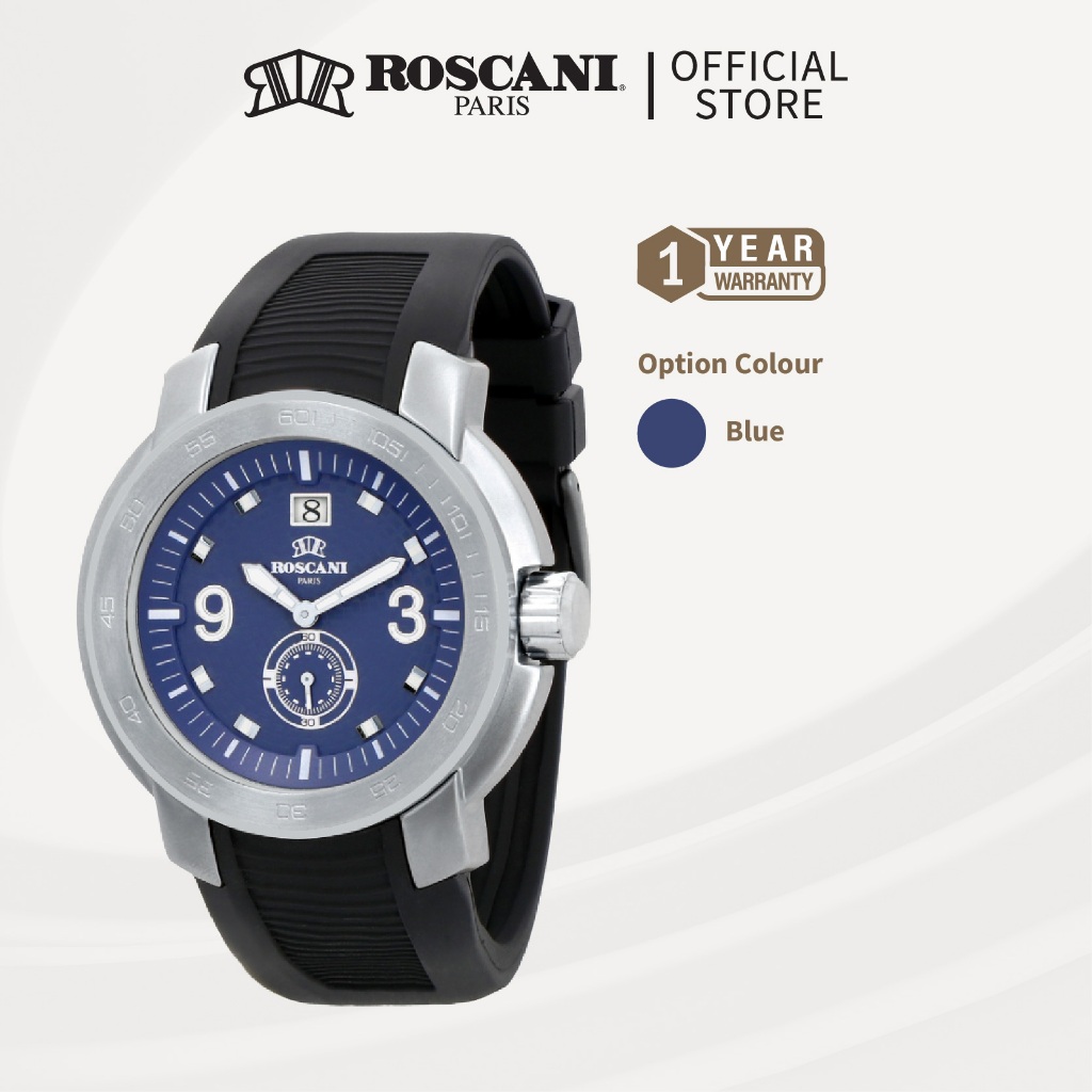 Roscani Pedro 969 Silicone Men Watch - WR 5ATM | Man Watch | Men Watch ...