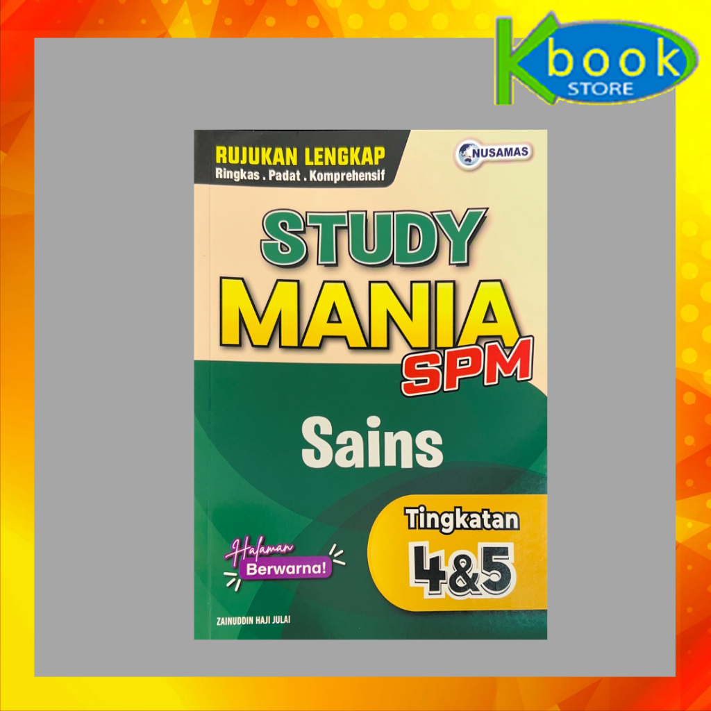 STUDY MANIA SPM SAINS TINGKATAN 4 & 5 -RM 20.90 | Shopee Malaysia