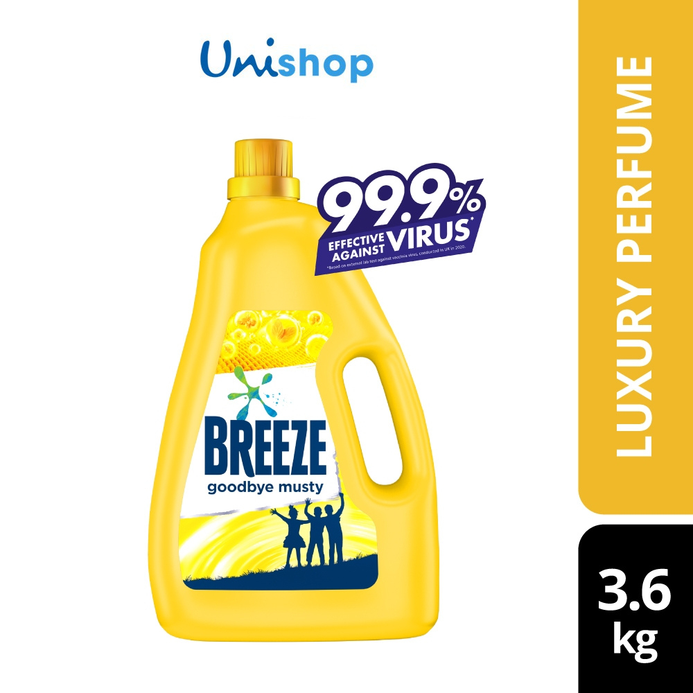 Breeze Detergent Liquid Indoor Drying Goodbye Musty 3.6kg | Shopee Malaysia