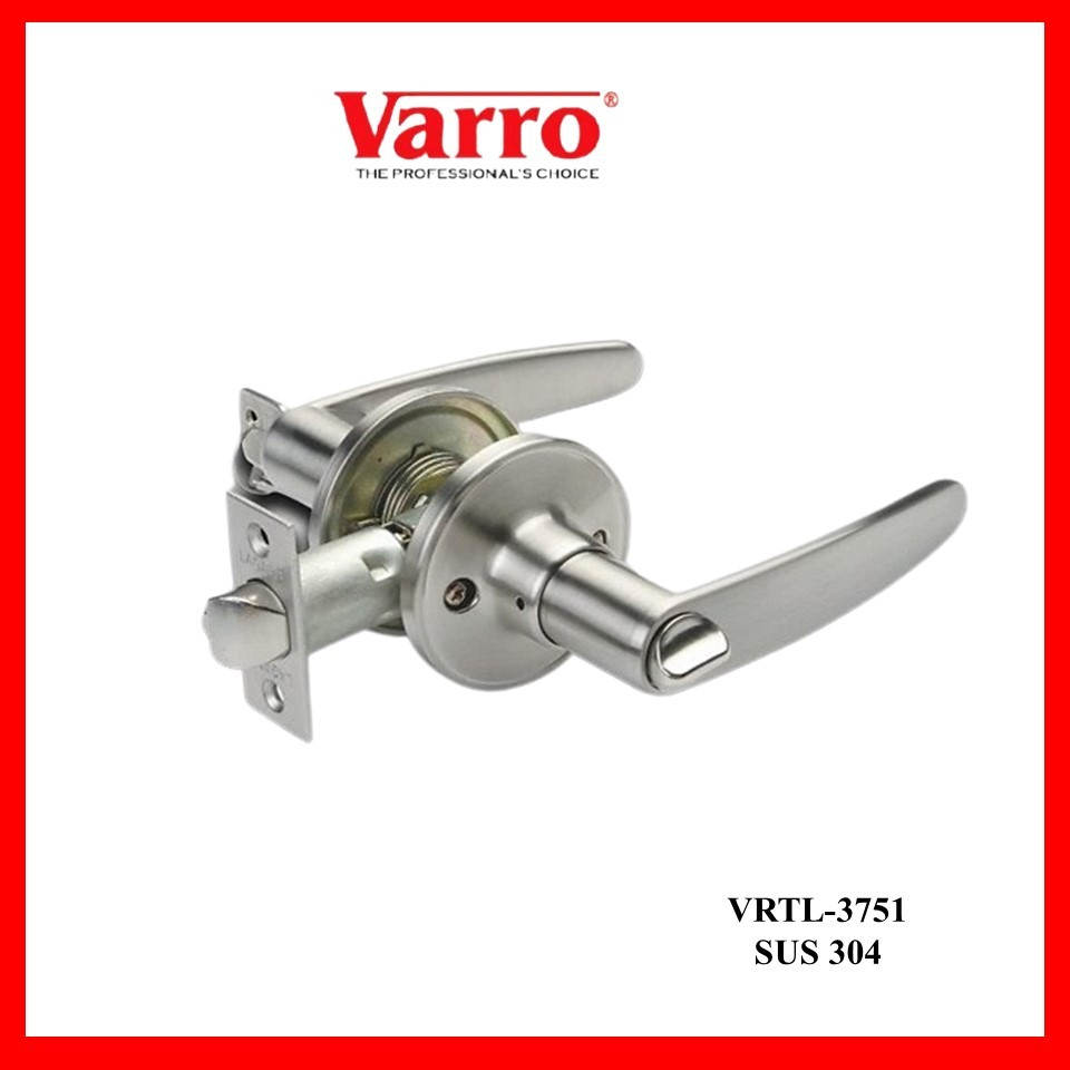 VARRO Tubular Lever Lockset Handle VRTL 3751 SUS 304 Stainless Steel ...