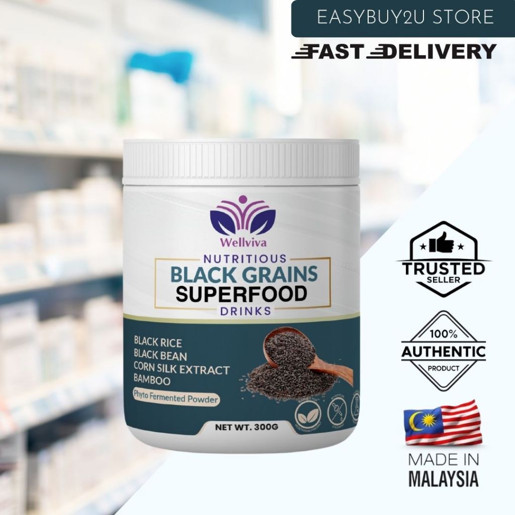 Wellviva Superfood BLACK GRAINS Nutritious Drinks Phyto Fermented ...