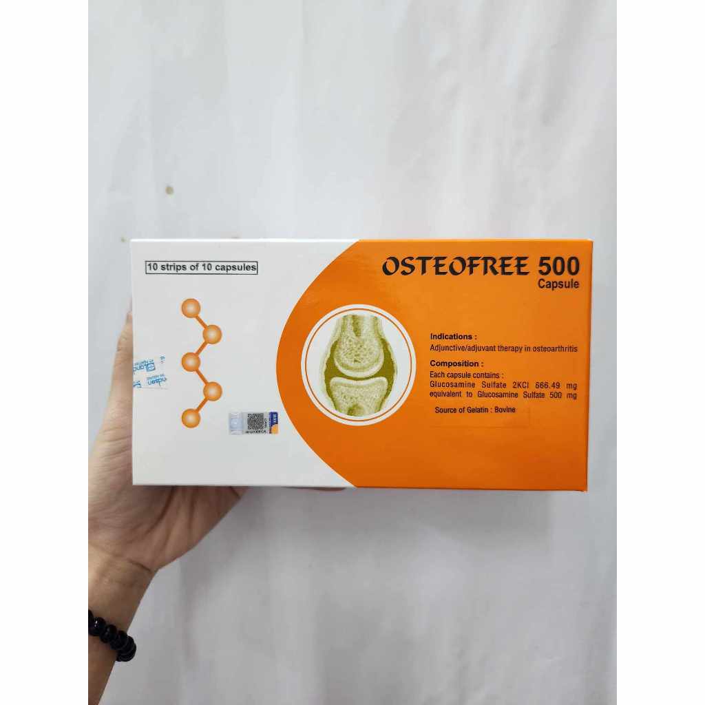 OSTEOFREE 500MG (GLOCOSAMINE) 10x10's | Shopee Malaysia