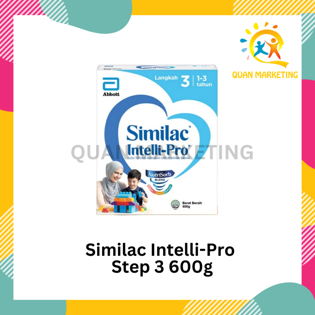 Similac Intelli-Pro Step 3 - 600g/1.2kg | Shopee Malaysia