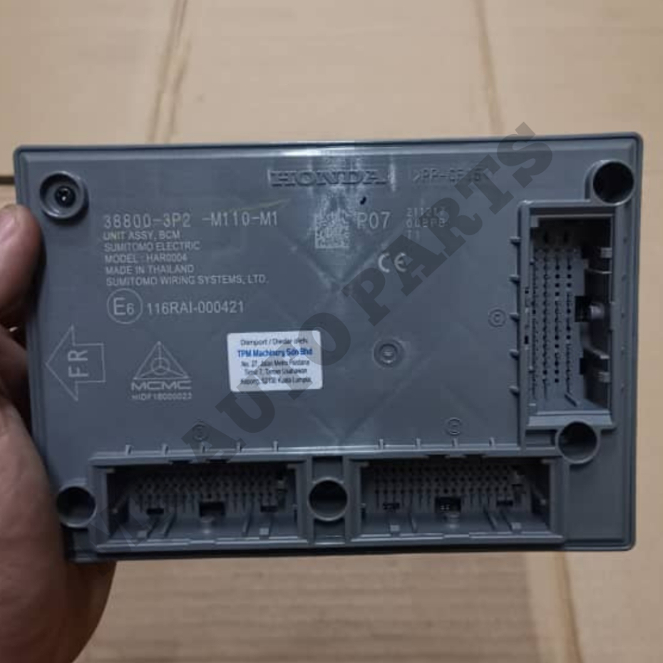 38800-3P2-M110-M1 BCM HONDA CITY 2020Y TOO SMART BCM BODY CONTROL ...