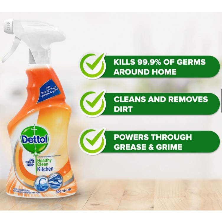 Dettol Trigger Kitchen Spray 500ml | Shopee Malaysia
