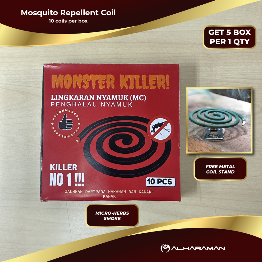 Mosquito Repellent Coil (10 coils per box) / Lingkaran Penghalau Nyamuk ...