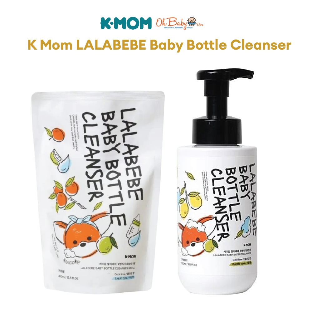 K Mom LALABEBE Baby Bottle Cleanser - Bubble | Shopee Malaysia