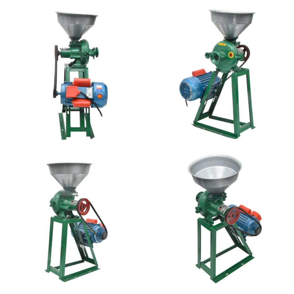1500W Pulverizer Cereal Grain Crushing Refining Machine Flour Mill ...