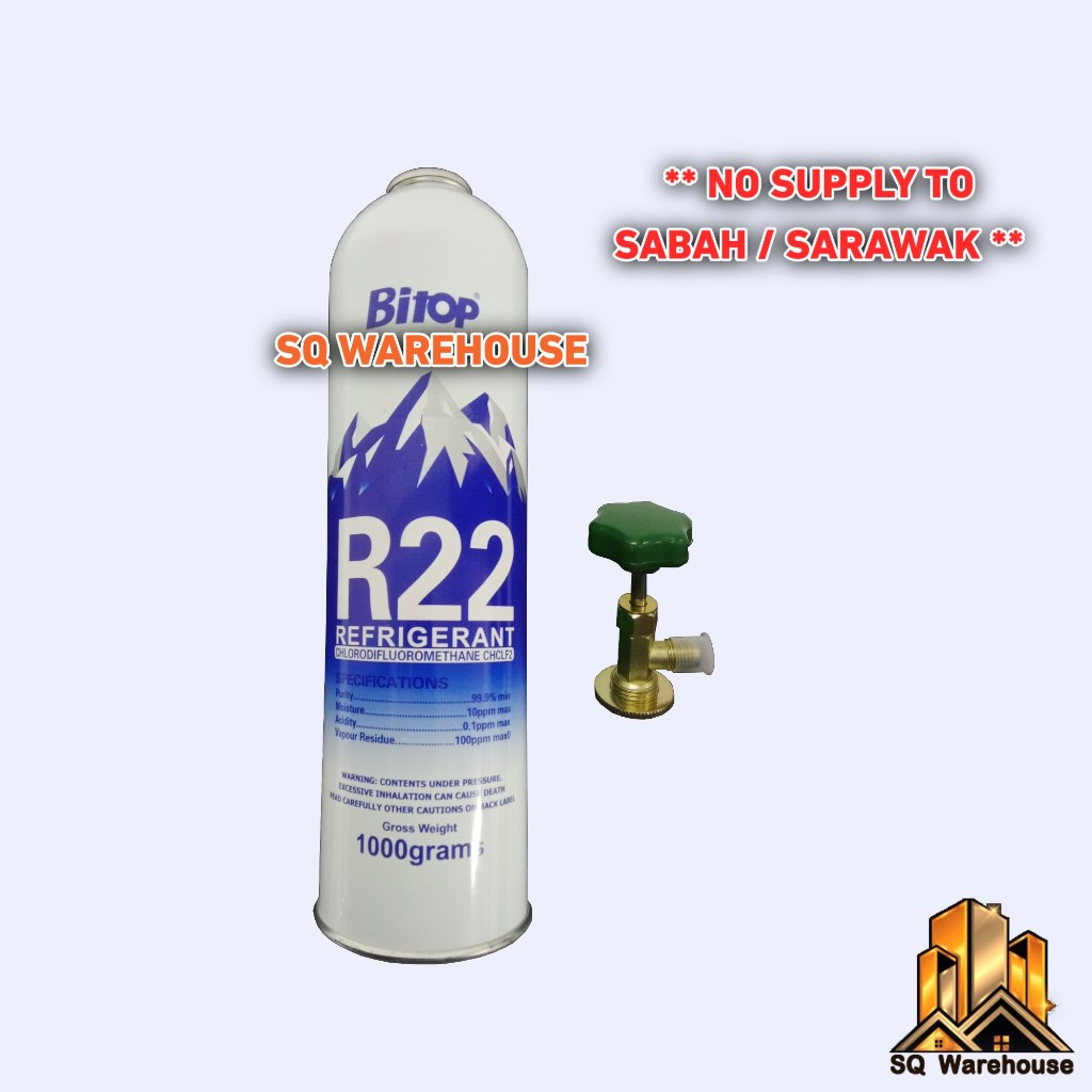 R22 Refrigerator Freezer Fridge Chiller Air-cond 1000gram GAS R22 and ...