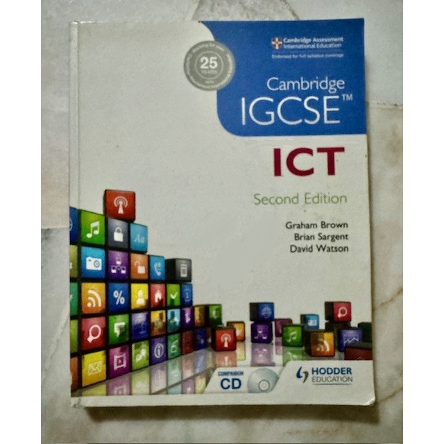 Cambridge IGCSE ICT 2nd Edition - Hodder Education (with companion CD ...