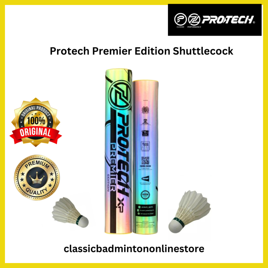 Protech Premier Edition Shuttlecock | Shopee Malaysia