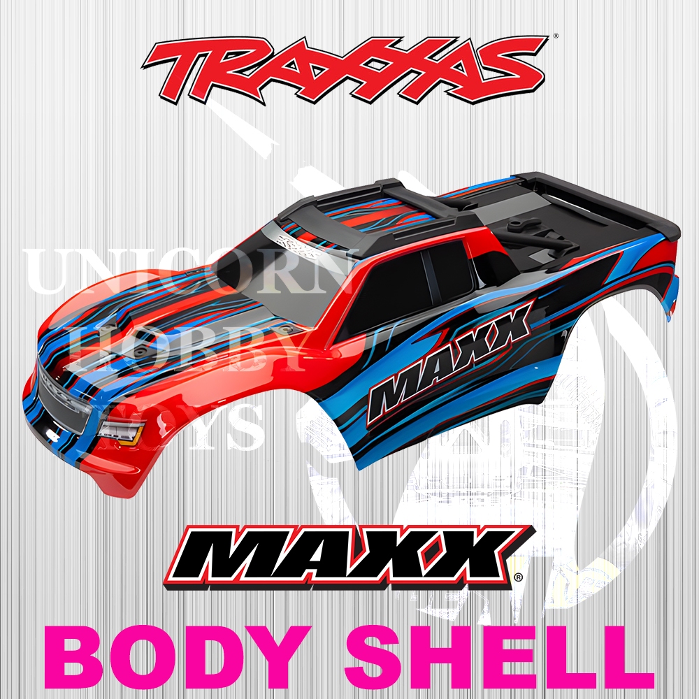 Traxxas Maxx 4s Body Shell Cover Pro Graphix Painted | Shopee Malaysia