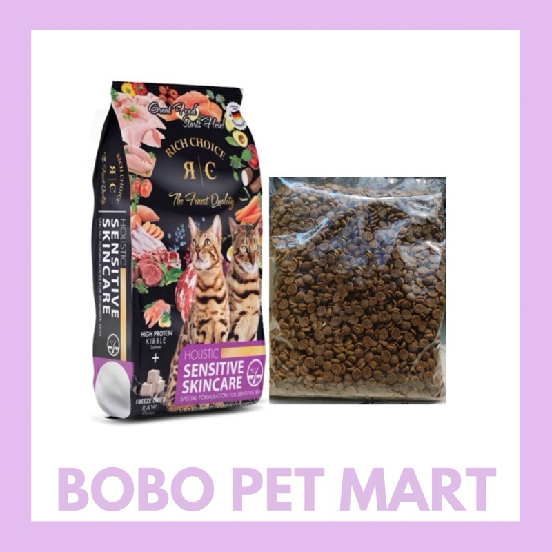 Rich Choice Holistic (Sensitive SkinCare) Cat Food 1kg | Shopee Malaysia