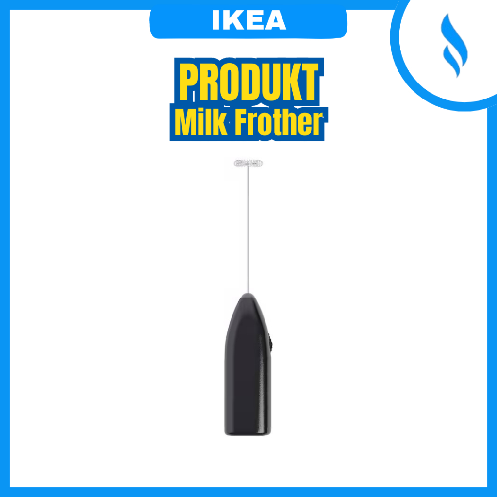 IKEA PRODUKT Milk Frother Whisk Egg Beater Pembuih Susu Pengacau Telur ...