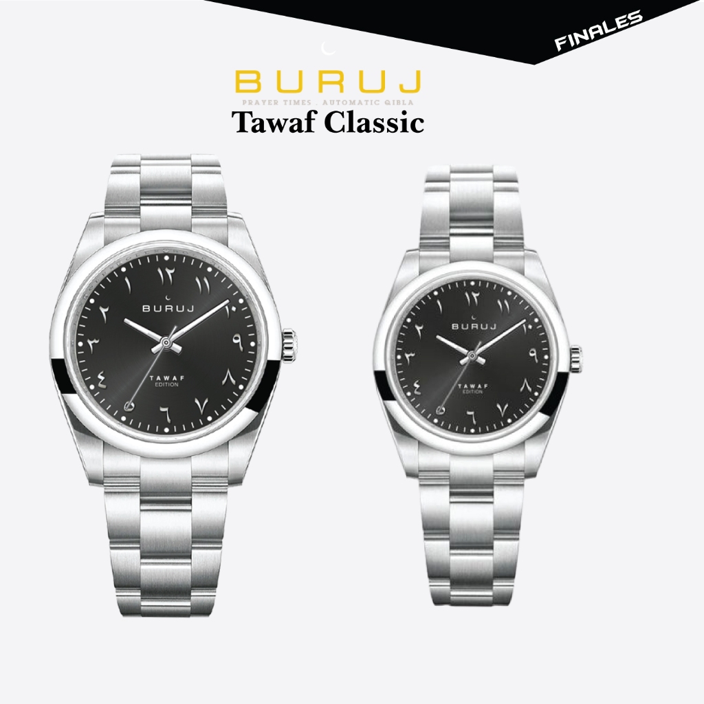 BURUJ Tawaf Classic Jam Tangan Jawi Arab Analog Untuk Lelaki Perempuan ...