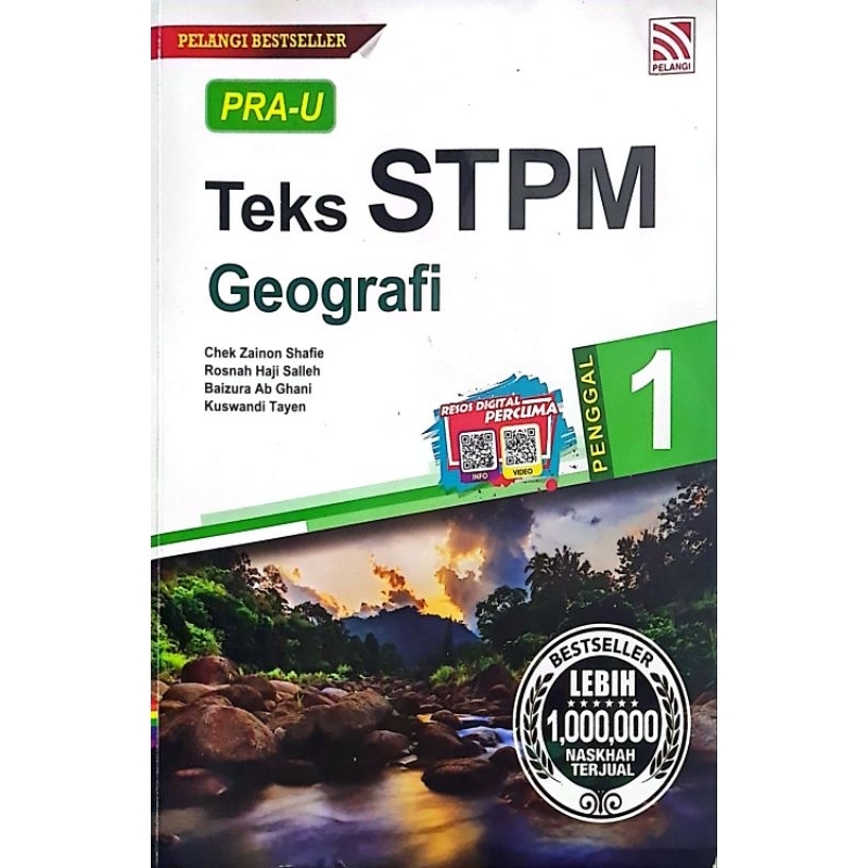 Teks STPM Geografi Penggal 1 | Shopee Malaysia