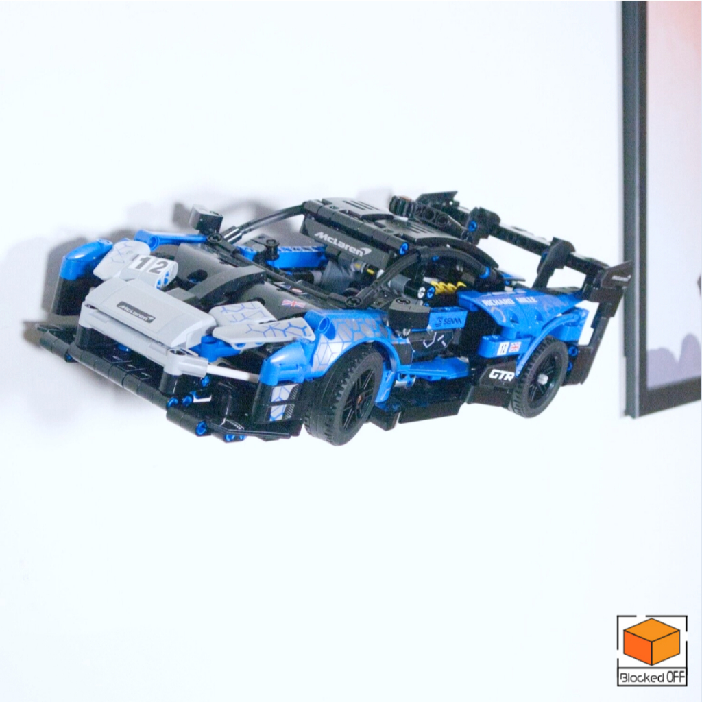 Wall Mount for Lego Technic Mclaren Senna GTR (42123) (2 in 1) | Shopee ...