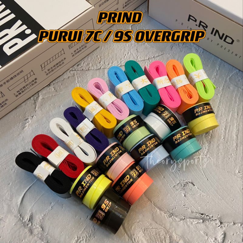 BUY 10 FREE 1 】Purui Prind 7C/Purui 9S Badminton Overgrip 7C/9S ...