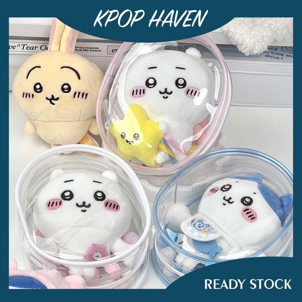 10cm Plush Dolls Storage Pouch Keychain Bag Organizer Box Mystery ...