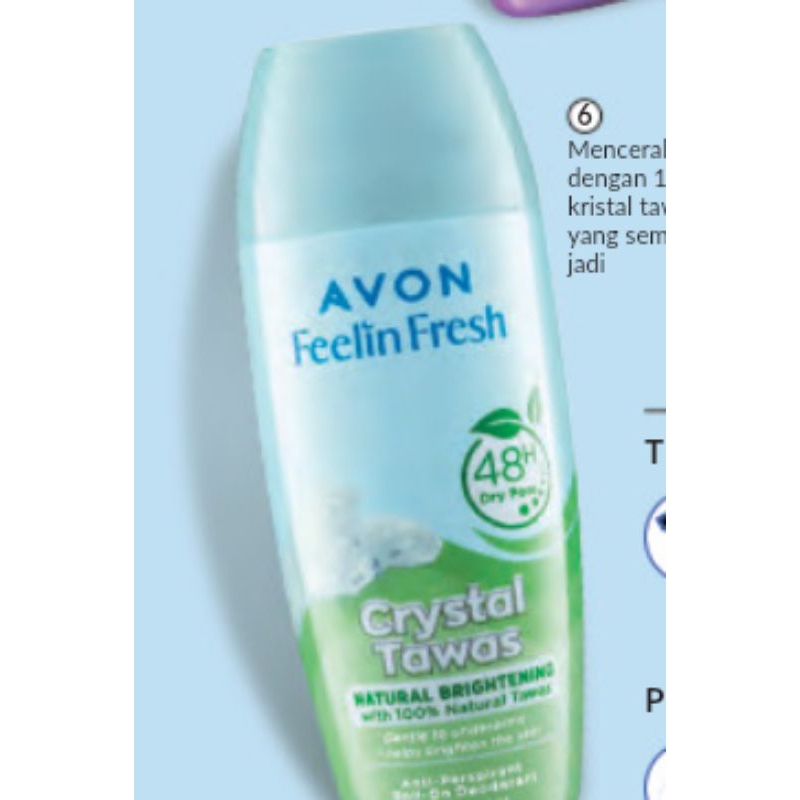 Avon gluthatione crystal tawas 50ml | Shopee Malaysia