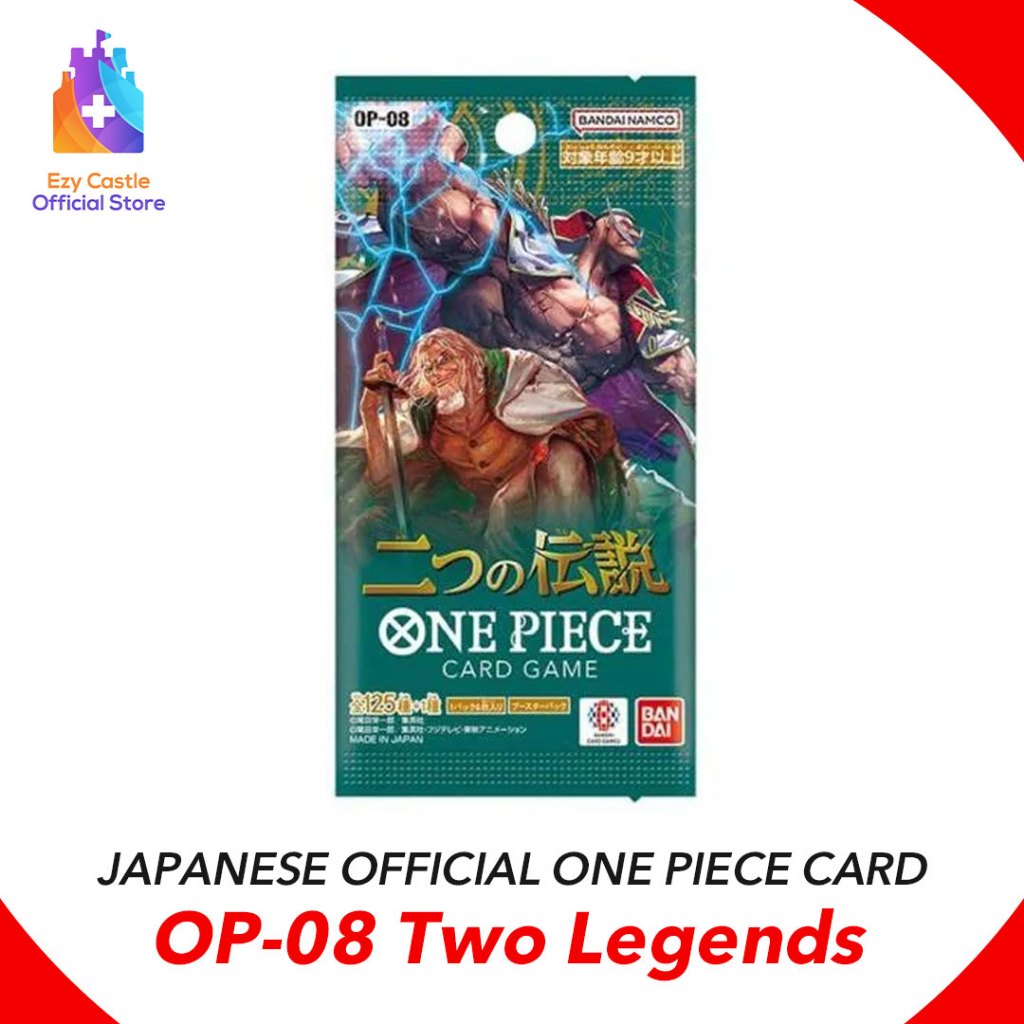 One Piece Card Game OP08 BOOSTER BOX - Two Legends- Per Pack | Shopee Malaysia