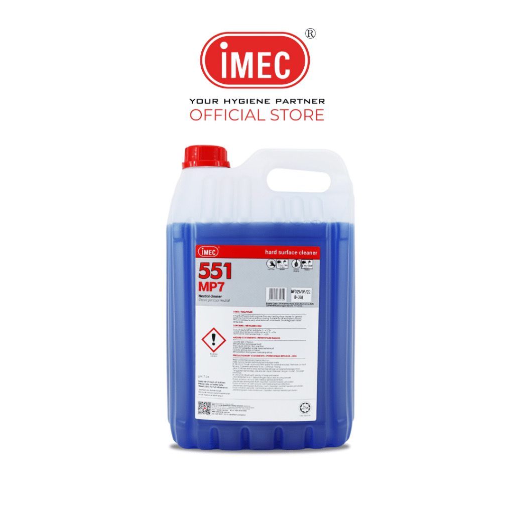 100-551-C Multipurpose General Floor Cleaner Detergent, IMEC 551 MP7 ...