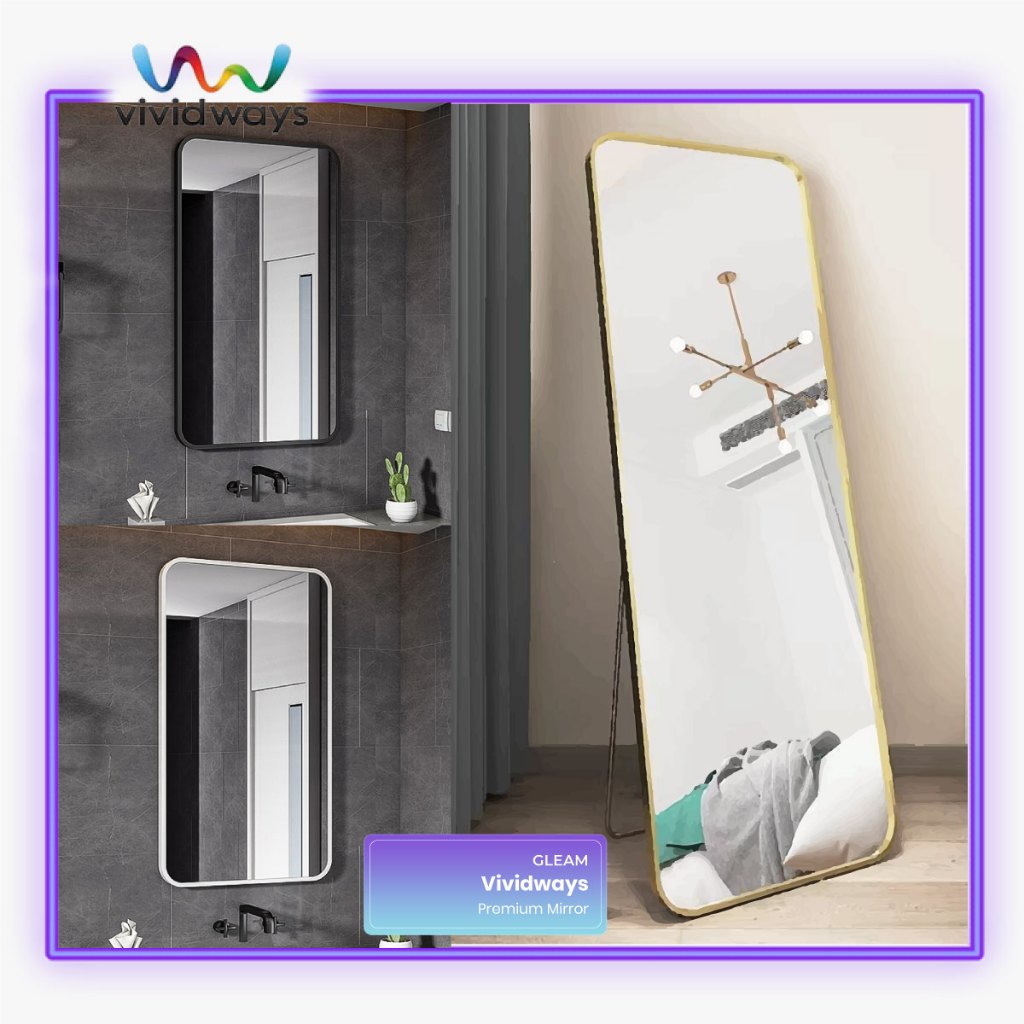DO NOT BUY! FOR DISPLAY ONLY! K2 VIVIDWAYS GLEAM Premium Mirror 70X50 ...