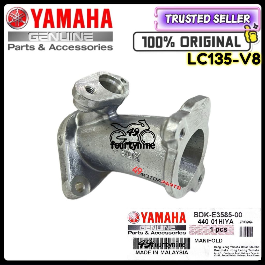 100% ORIGINAL LC135 V8 LC135 Fi INTAKE PIPE / MANIFOLD HOLDER BDK-E3585 ...