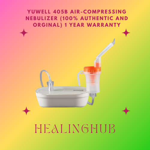 YUWELL 405B AIR-COMPRESSING NEBULIZER (100% AUTHENTIC AND ORGINAL) 1 YEAR WARRANTY | Shopee Malaysia