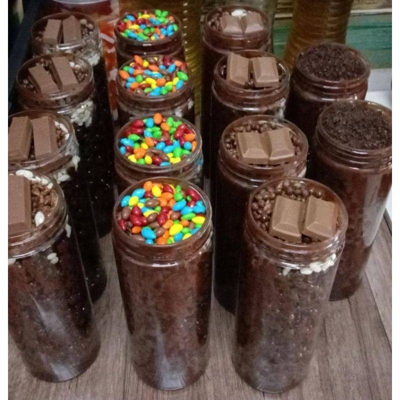 CHOCOJAR CHOCOLATE (600 ml) WITH MANY TOPPING!!!!! | Shopee Malaysia