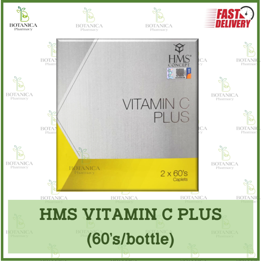 HMS Vitamin C Plus 60's (Exp:07/2026) | Shopee Malaysia