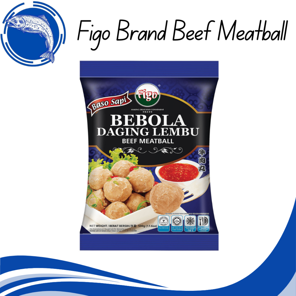 🔥SteamboatChoice🔥Figo Beef Meatball / Bebola Daging Lembu / 牛肉丸 [ 500GM ...
