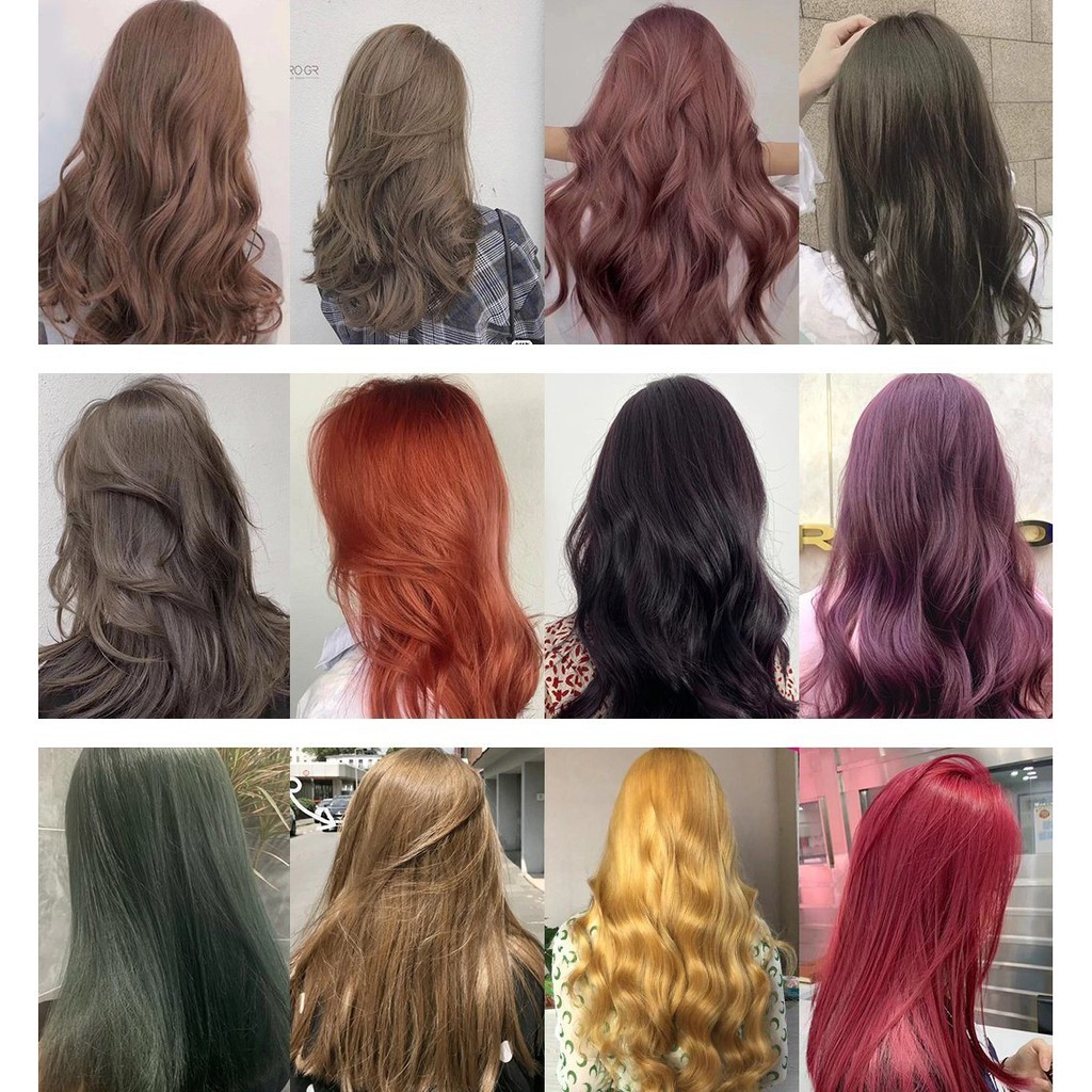 HALAL ! Professional Hair Dye 100ml Need To Be Mixed With Hydrogen ...