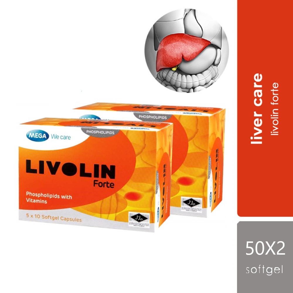 LIVOLIN FORTE 50 SOFTGEL CAPS TP | Shopee Malaysia
