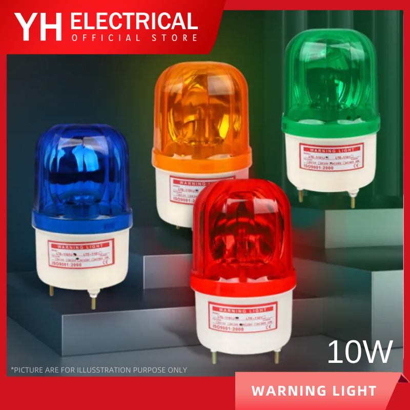Revolving Warning Light Traffic LTE 1101 Round Flashlight blinker ...