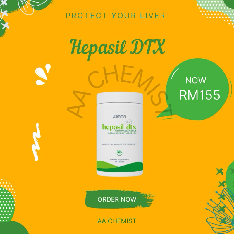 Hepasil DTX 84 Tablets Ready Stock New Arrival Exp 01/27 | Shopee Malaysia