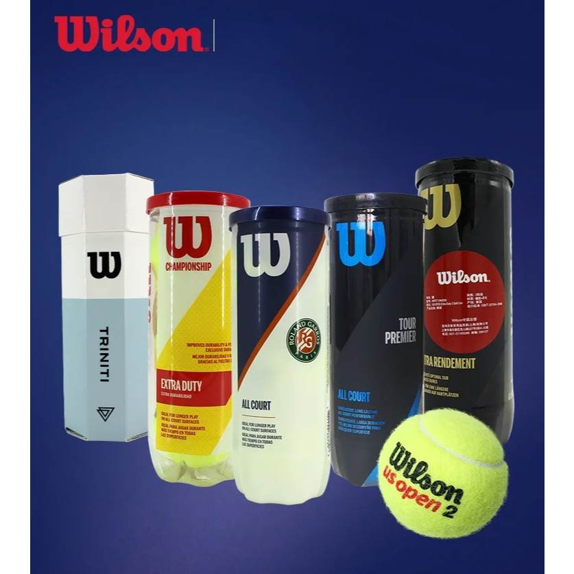 Wilson Tennis Ball (Tour Premier / US Open / Roland Garros) Original ...