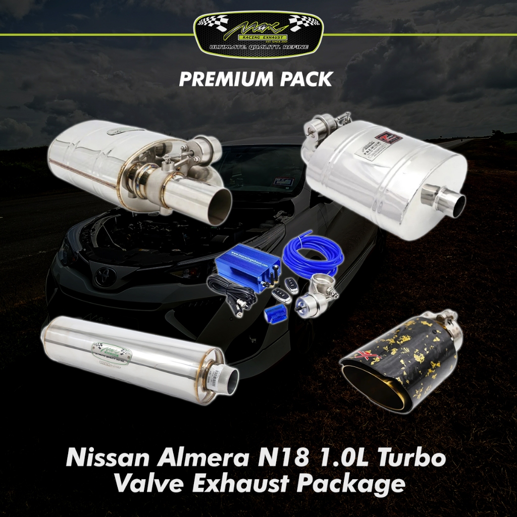 Nissan Almera N18 1.0L Turbo Valve Exhaust Package | Shopee Malaysia