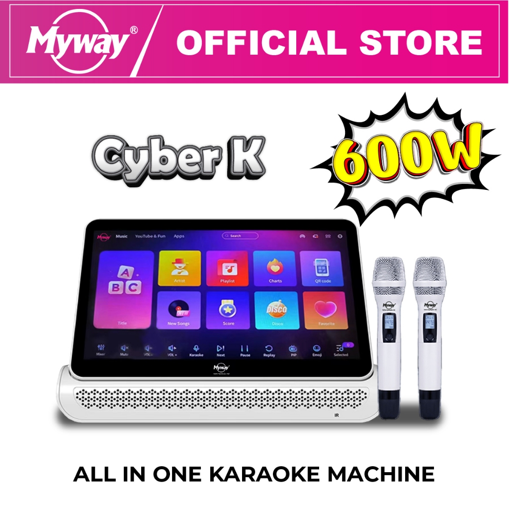 Cyber K All in One Karaoke Machine | Shopee Malaysia
