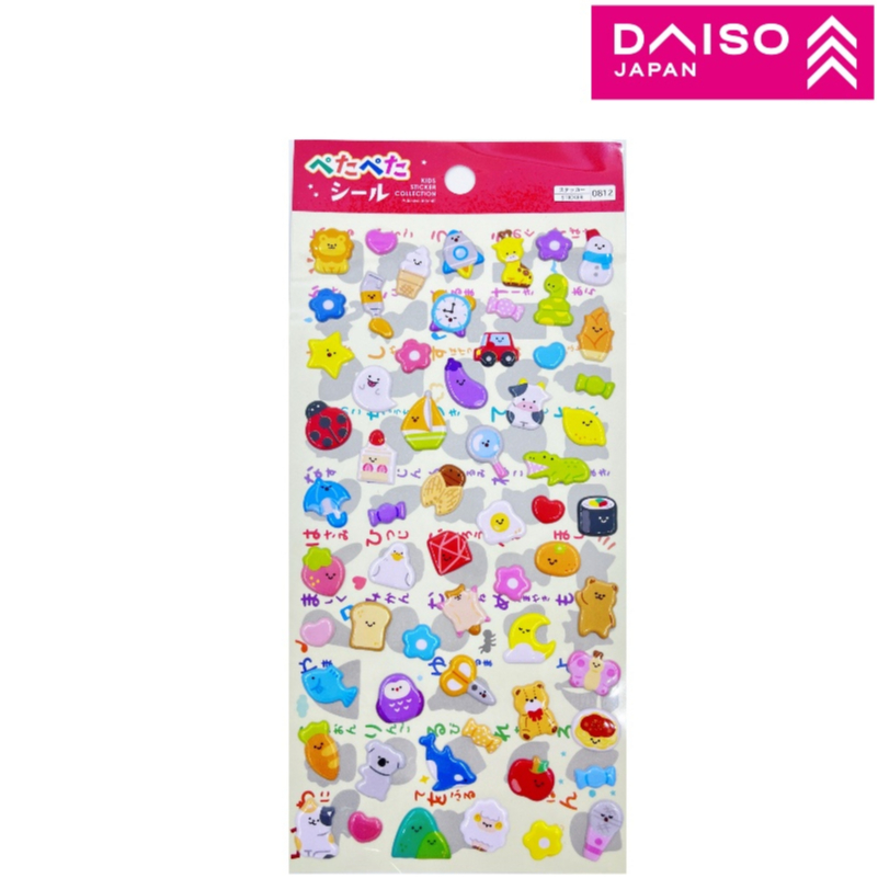 DAISO No-0812 Kids Sticker Collection | Shopee Malaysia